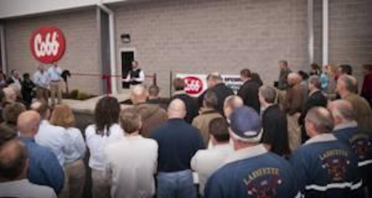 Cobb opens $14 million hatchery in Tennessee | WATTPoultry.com