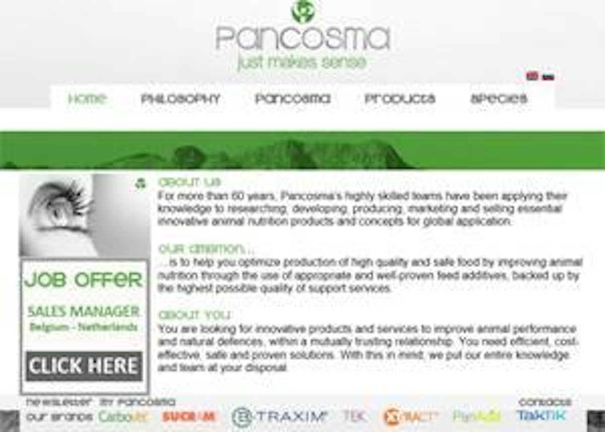 Pancosma lanza su nueva página web | WATTPoultry.com