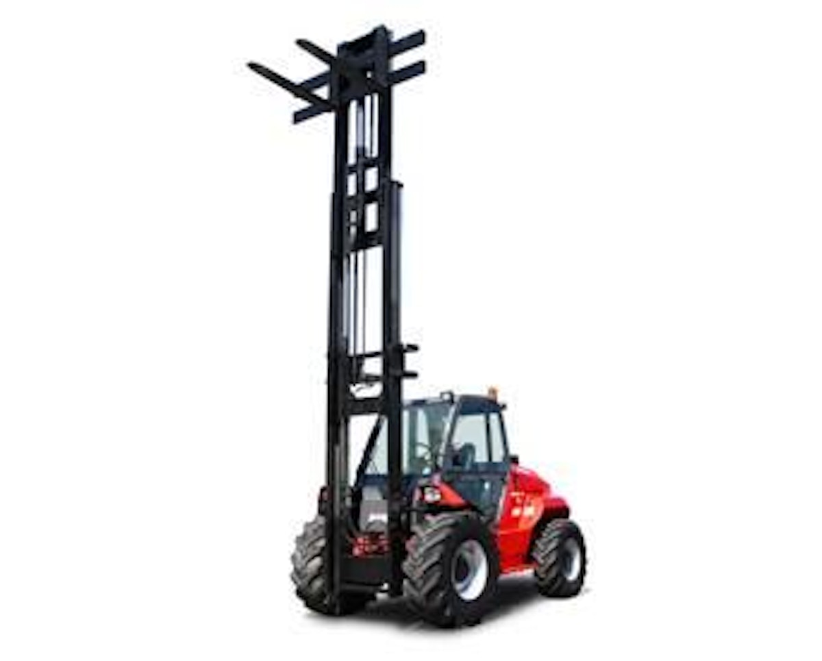 Manitou Americas M 40 rough terrain vertical-masted forklift ...