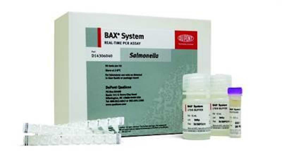 DuPont BAX System Real-Time PCR Assay for Salmonella From: DuPont ...