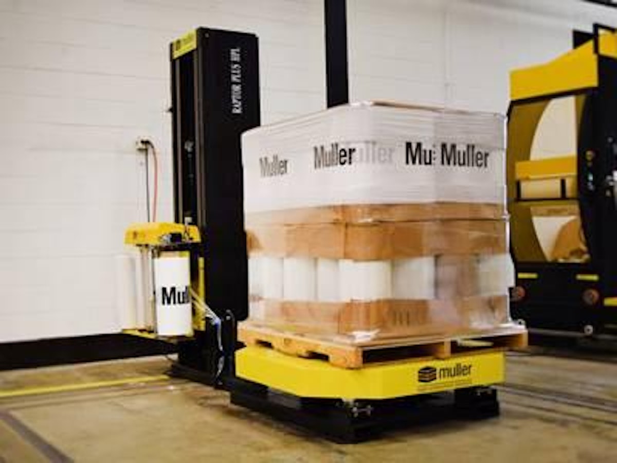 Muller Raptor HPL stretch wrapper | WATTPoultry.com