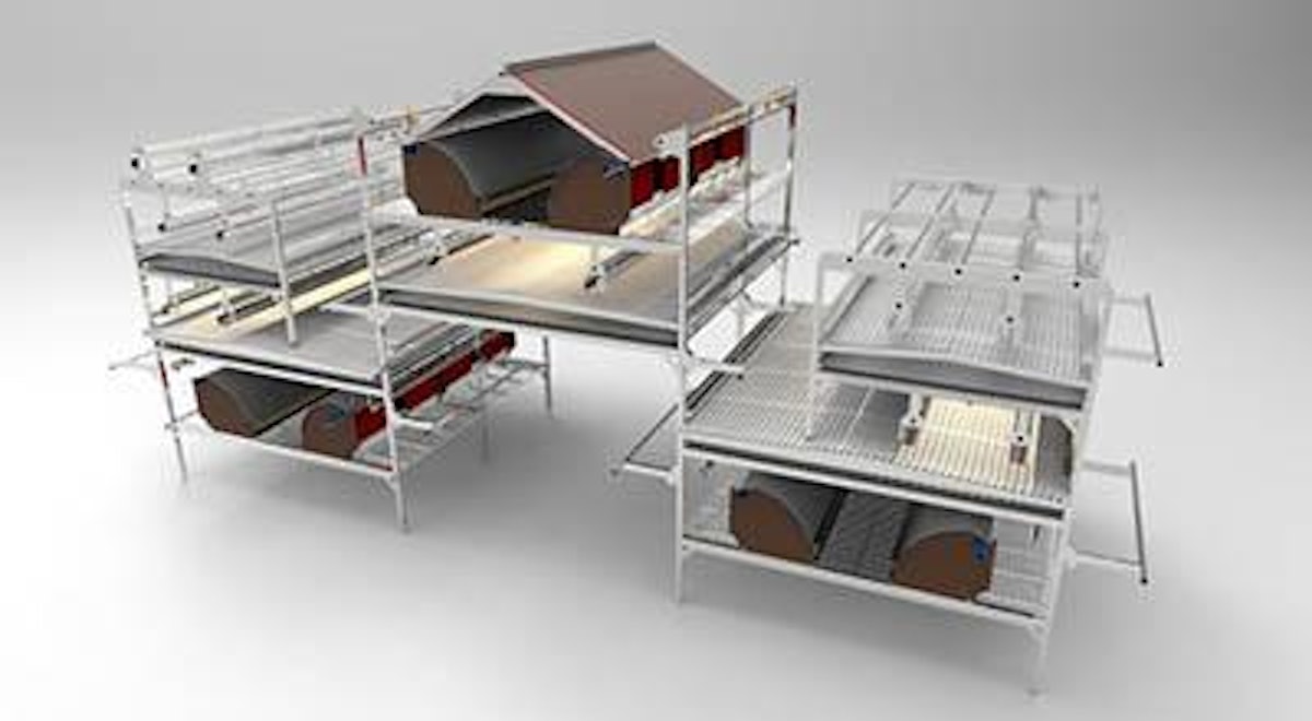 Jansen Poultry Equipment AviaView aviary system | WATTPoultry.com