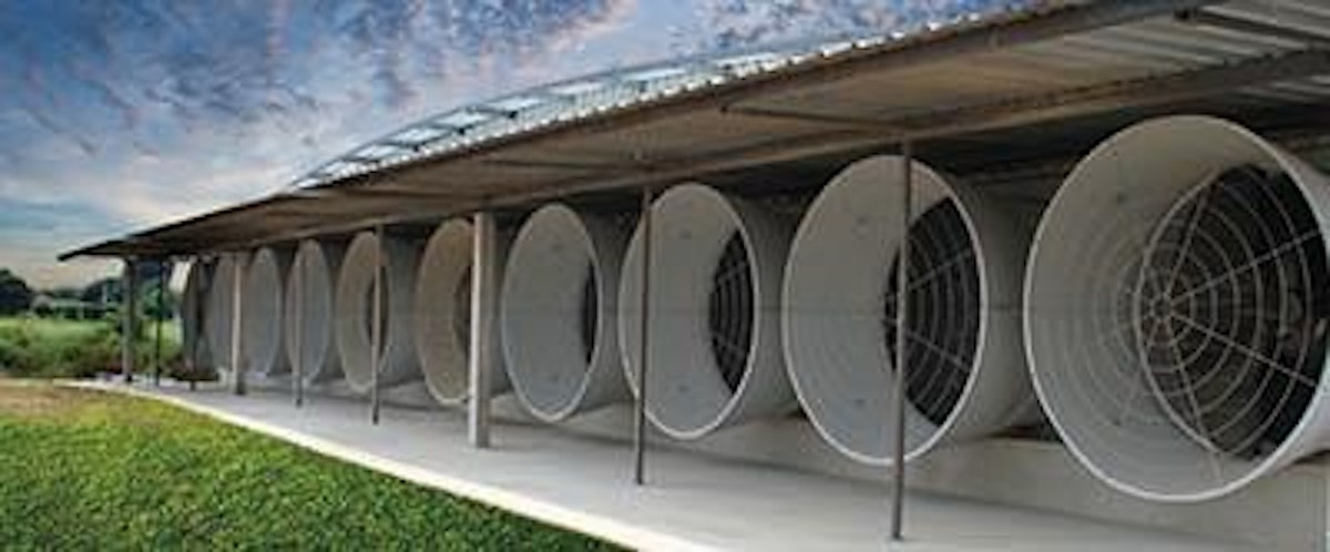 SKOV BlueFan wall fan From: Skov A/S | WATTPoultry.com