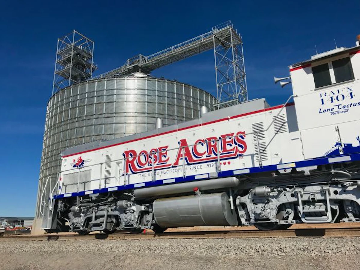 Rose Acre Farms opens new grain terminal, rail line | WATTAgNet ...