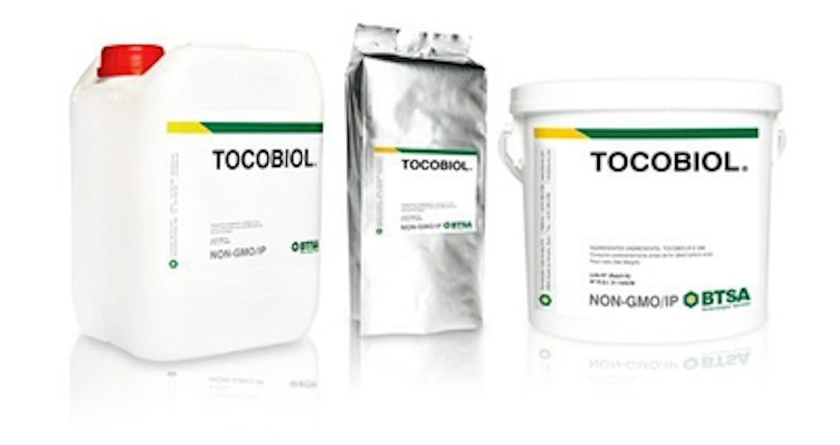 BTSA Tocobiol natural antioxidant From: BTSA. Natural Antioxidants ...