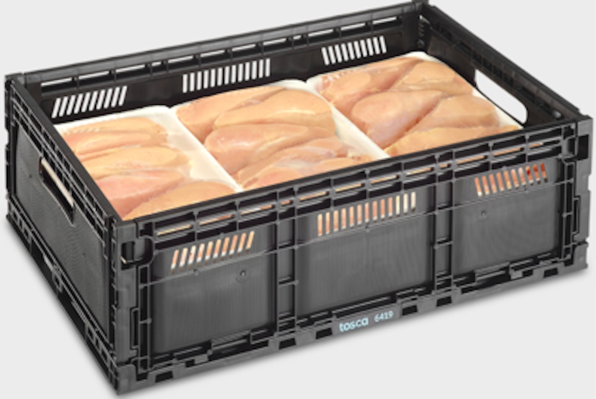 Tosca reusable plastic container (RPC) for poultry From: Tosca ...