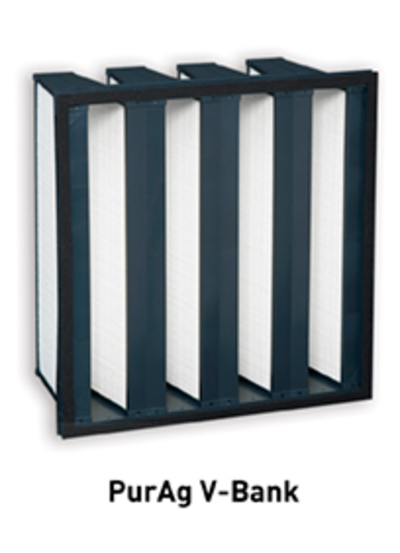 Parker Pur Ag V-Bank filter From: Parker Hannifin/Proc Filtr Div ...