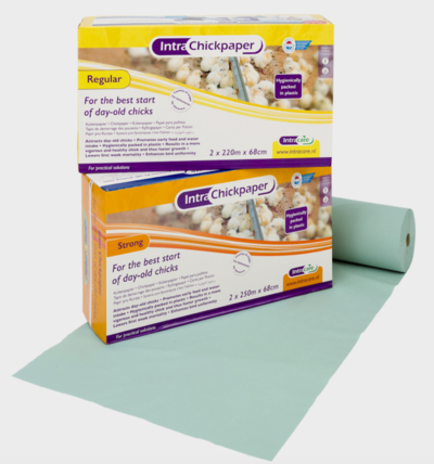 Intracare Intra Chickpaper chick paper From: Intracare BV | WATTPoultry.com