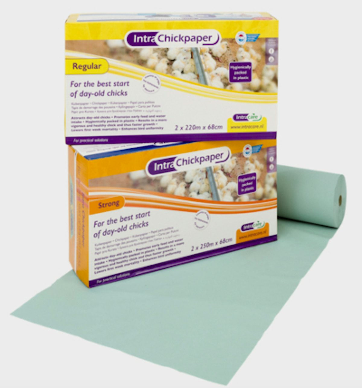 Intracare Intra Chickpaper chick paper From: Intracare BV | WATTPoultry.com