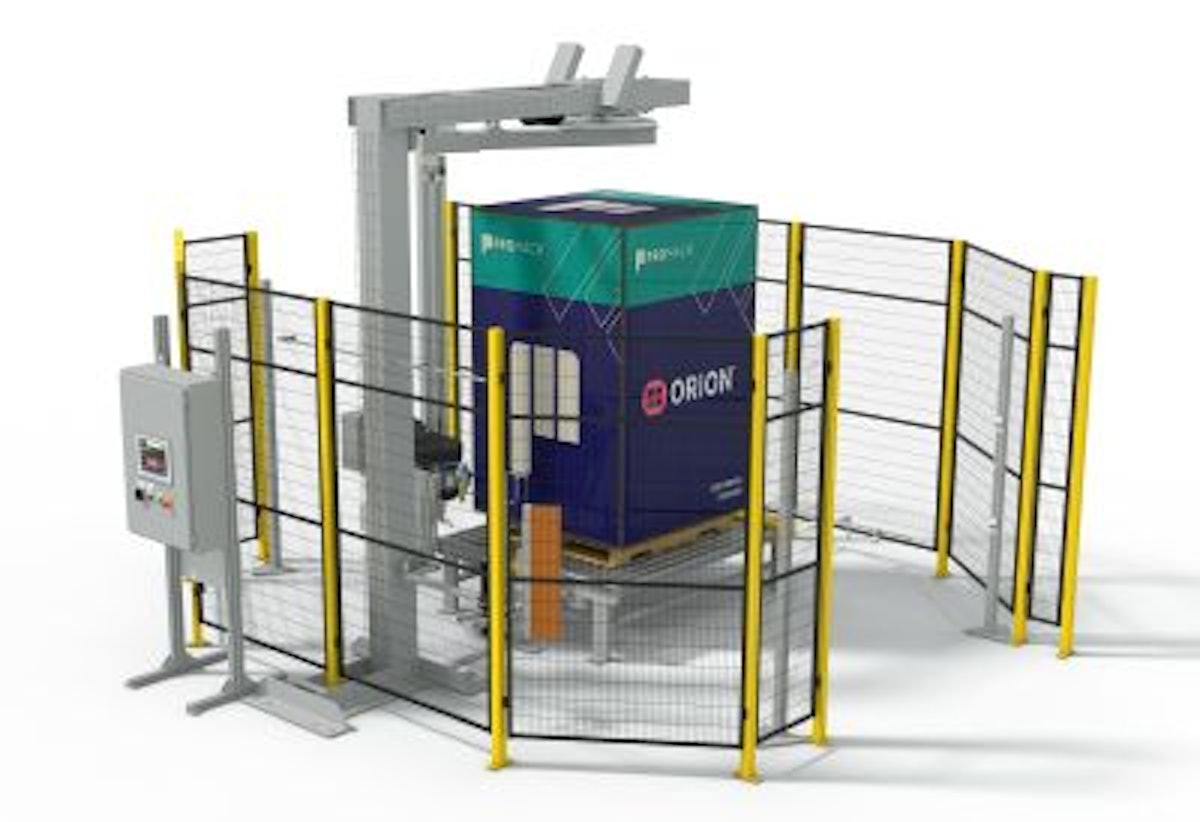 Orion Rotary Tower Automatic Stretch Wrapper From: Orion Packaging ...