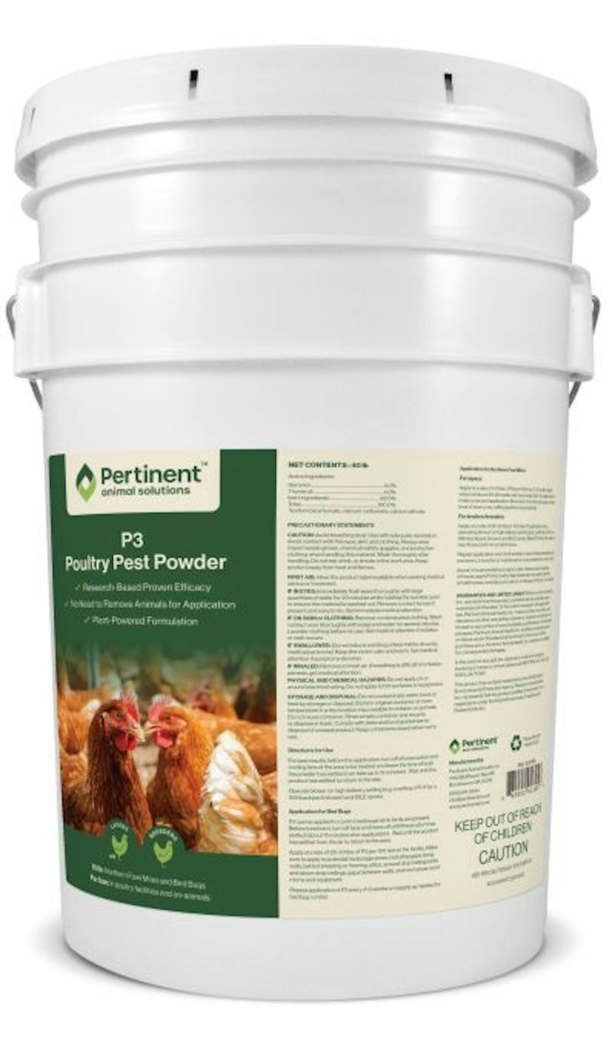 Pertinent Eco-Solutions P3 Poultry Pest Powder From: Pertinent Eco ...