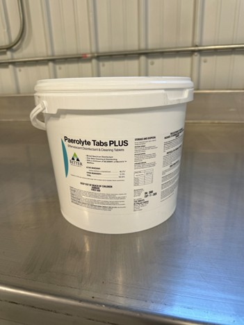 Better Biosecurity Paerolyte Tabs Plus From: Better Biosecurity ...