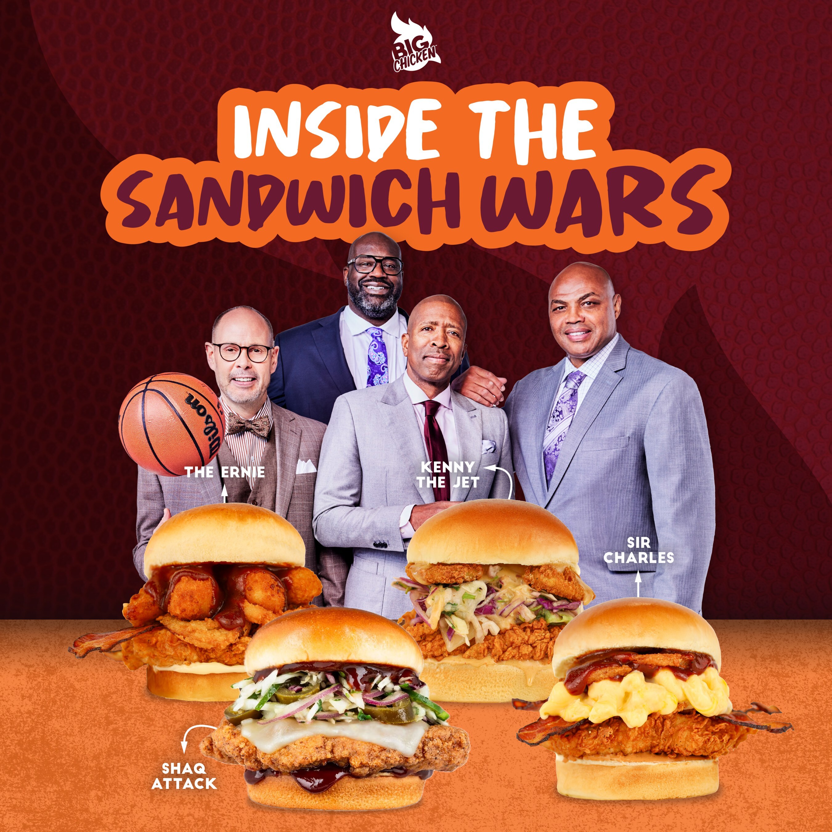 Big Chicken Playoff: Sports Stars Clash in Sandwich Showdown ...